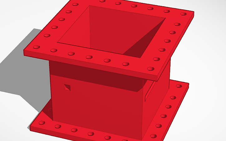 3D design Pipe bulkhead body - Tinkercad
