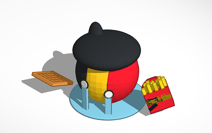 3D design a ball that won't stop crying - Tinkercad