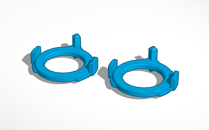 3D design Level Chip - Tinkercad