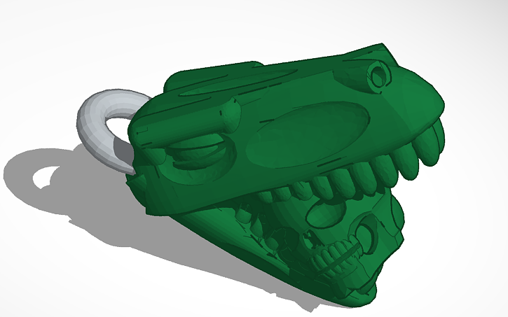 3D design T-REX - Tinkercad