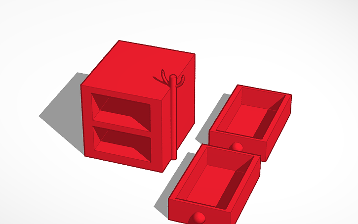 3D design jewlery box ak - Tinkercad