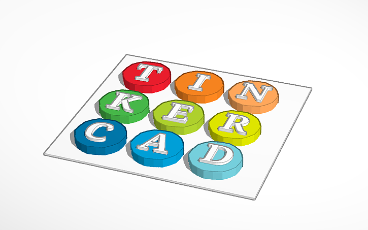 3D design TINKERCAD - Tinkercad