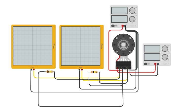 Circuit Design Dc Motor With A Rotary Encoder Tinkercad
