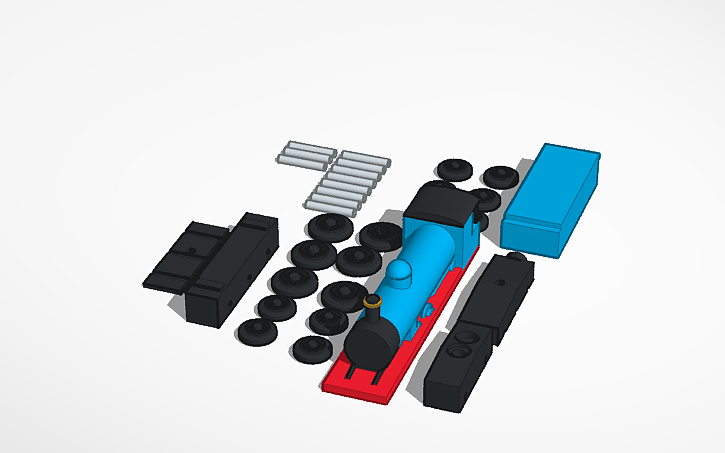 3D design 98462 as a highland railway jones goods class - Tinkercad