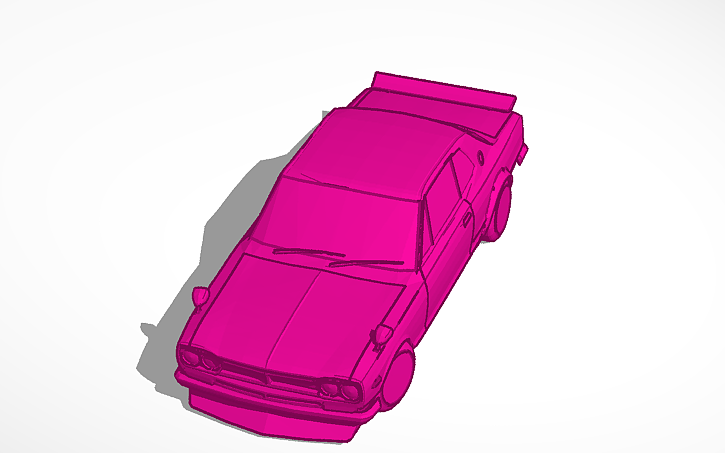 3D design nissan skyline - Tinkercad