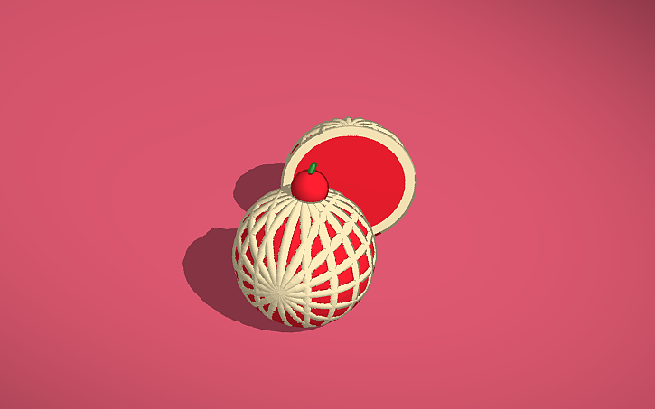 3D design Pie ball! - Tinkercad