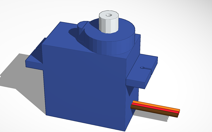 3D design Tower Pro Micro Servo SG90 (9g) - Tinkercad