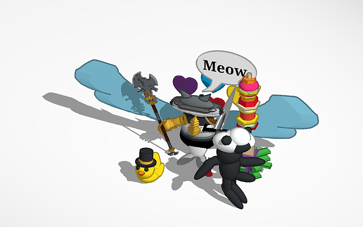 3D design Powerful SS (community thing) - Tinkercad