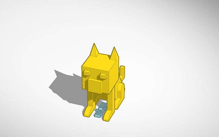 3D design lochan's cat - Tinkercad