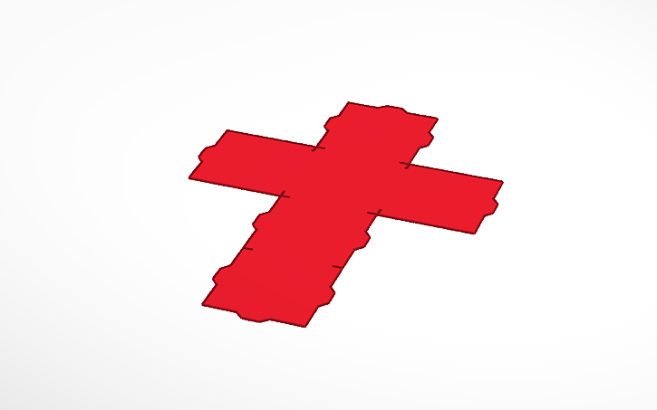 3D design Foldable Box Test - Tinkercad