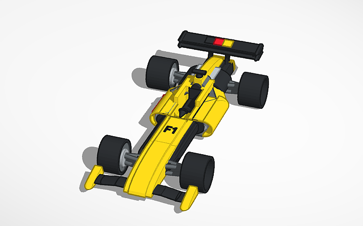 3D design F1 - Tinkercad