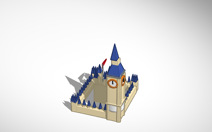 3D design The tower of london - Tinkercad