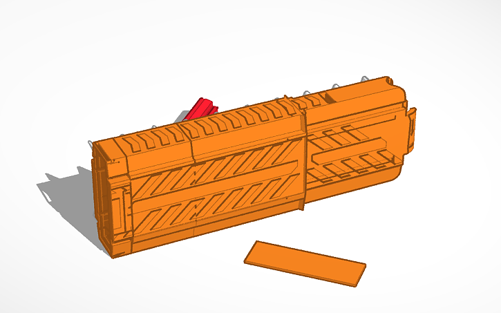3D design Nerf double stack magazine by Kuba38CZ - Tinkercad