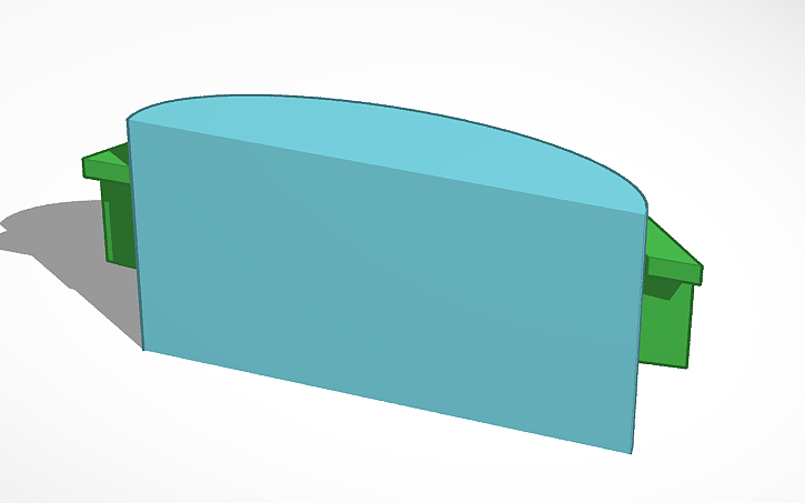 3D design Curved text - Tinkercad