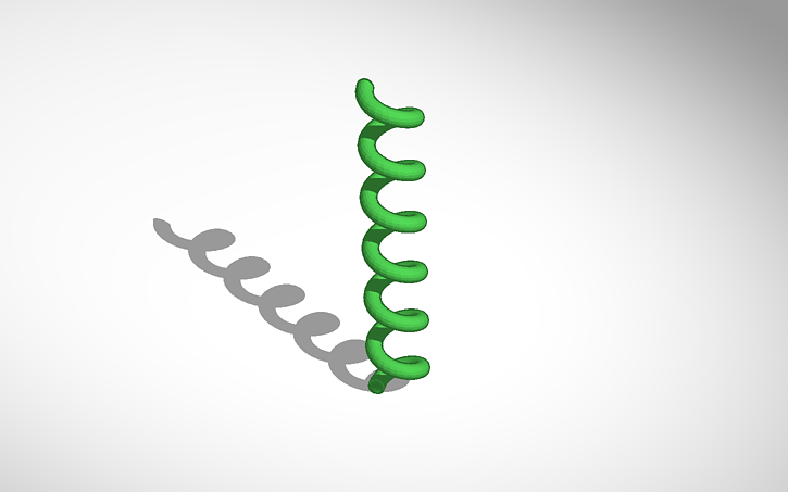 3D design coil - Tinkercad