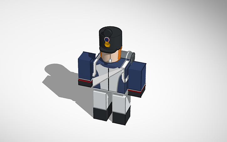 3D design G&B articulated figure(on Roblox) - Tinkercad