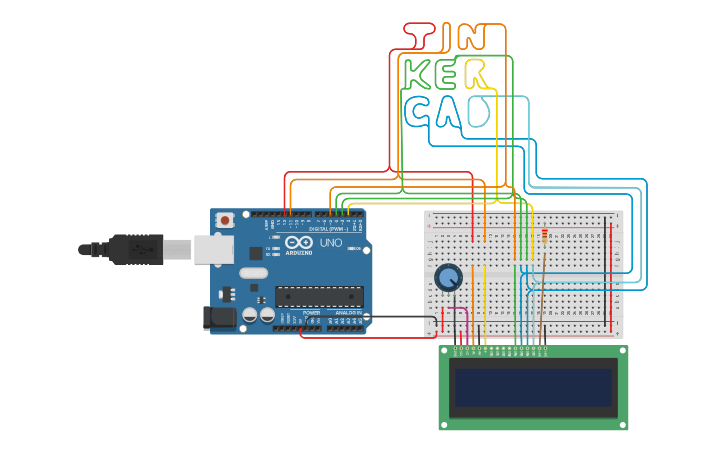 Circuit design Save our natural resources - Tinkercad