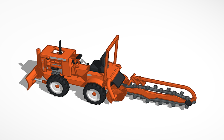 3D design Ditch Witch V30 - Tinkercad