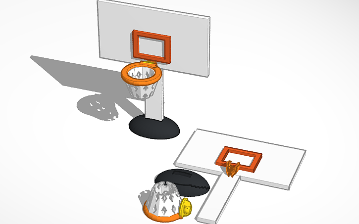 3D design Tutorial 11- B-Ball Hoop - Tinkercad