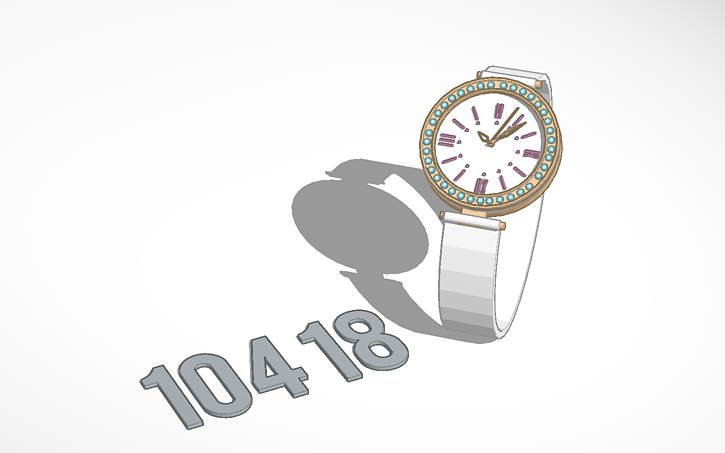 3D design watch - Tinkercad