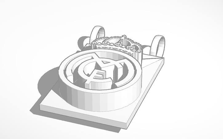 3D design Real Madrid - Tinkercad