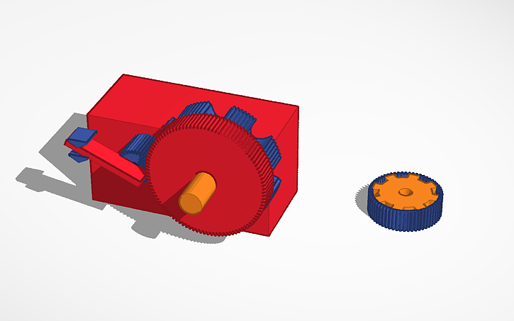 3D design perpectual machine - Tinkercad