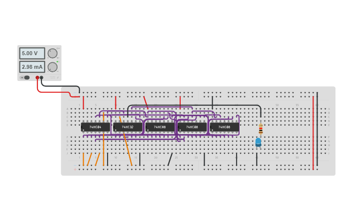 Circuit design Adaptive Traffic Light - Tinkercad