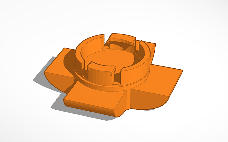 3D design Octonauts Octopod Pod Connector - Tinkercad