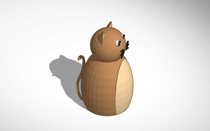 3D design Cat - Tinkercad