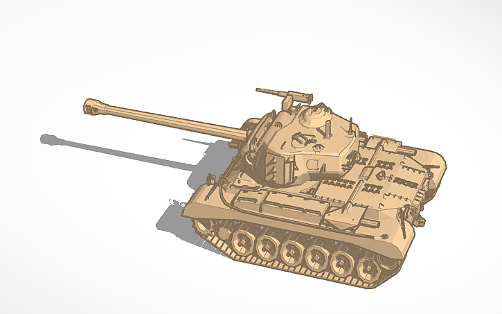 3D design a tiger tank - Tinkercad