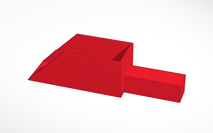 3D design 20mm Scoop - Tinkercad