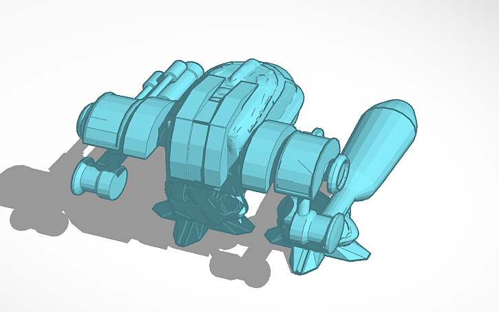 3D design Mech - Tinkercad
