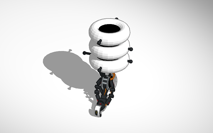 3D design gLaDOS - Tinkercad