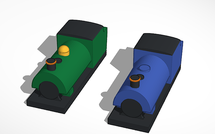3D design TWR Peckett B2 - Tinkercad
