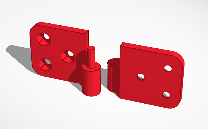 3D design Hinge - Tinkercad