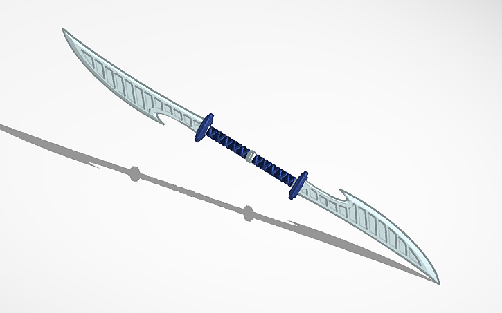 3D design Sci-f1 Fantasy Weapon - Lycan Battleblade - February 2024 ...