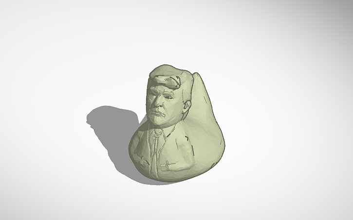 3D design trump duck - Tinkercad