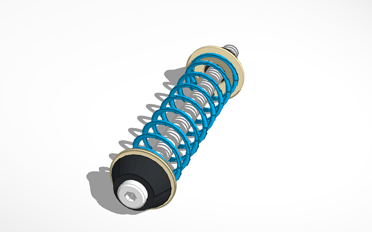3D design spring - Tinkercad