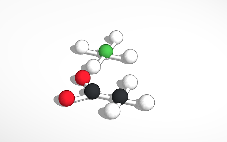 3D design chemistry - Tinkercad