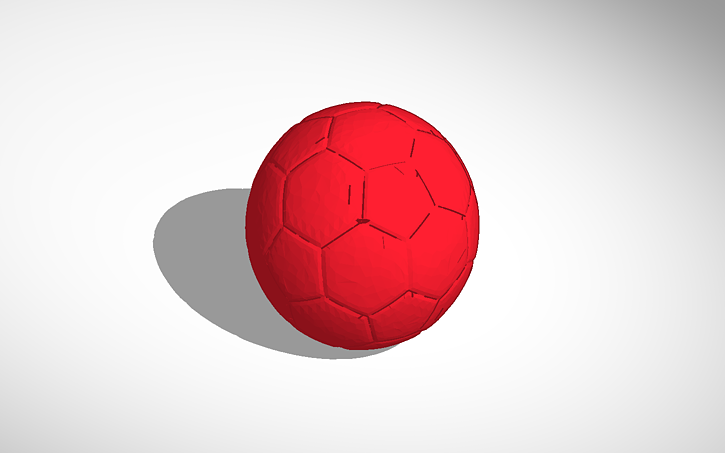3D design ball - Tinkercad