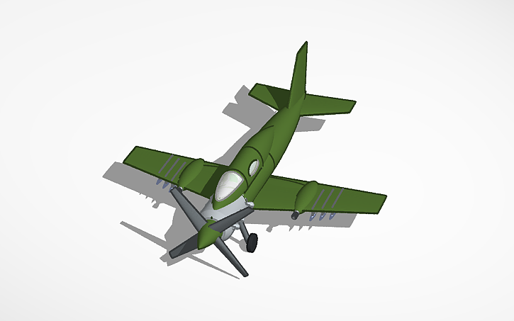 3D design F-2 Tadpole - Tinkercad