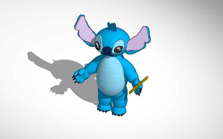 3D design Stitch - Tinkercad