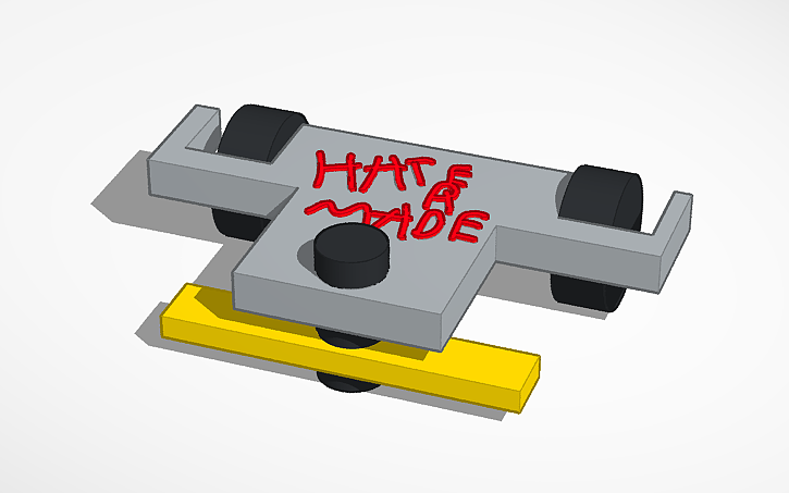 3D design Hatermade II - Tinkercad