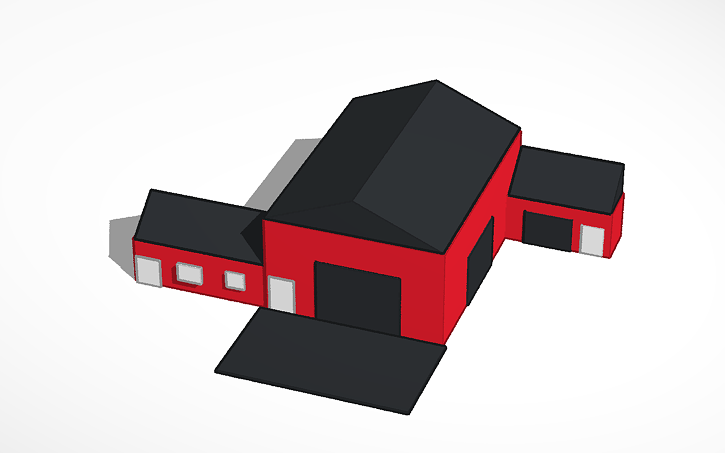 3D design shed - Tinkercad