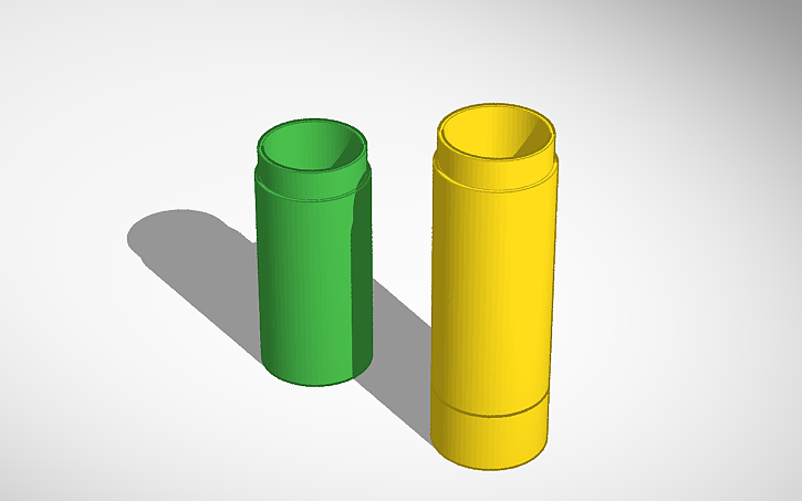 3D design Concentric Pipe - Tinkercad