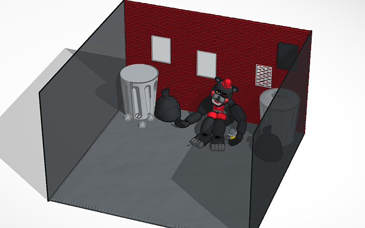 3D design Lefty in the Alleyway - Tinkercad