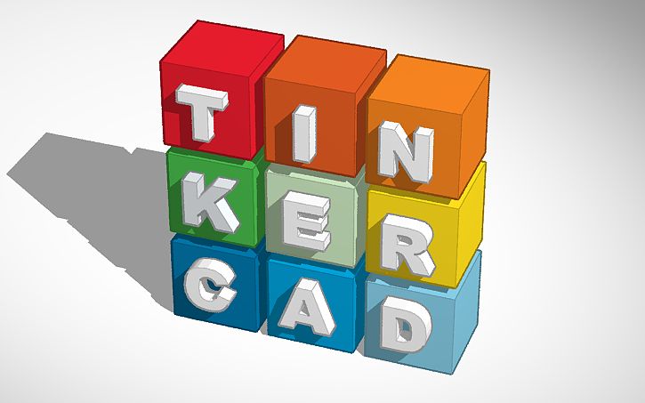 3D design Tinkercad logo - Tinkercad