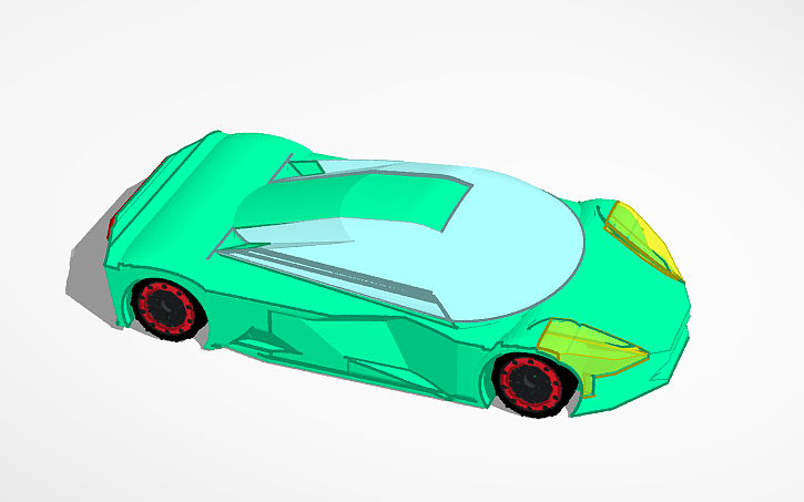 3D design 2024 SCG Python Roadster - Tinkercad
