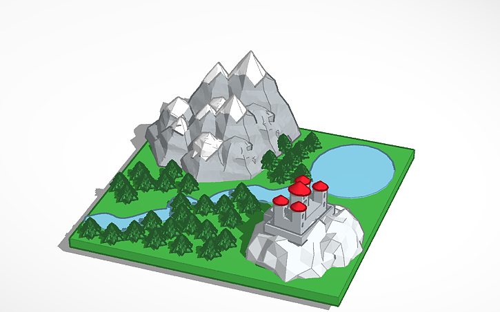 3d Design Nature Tinkercad