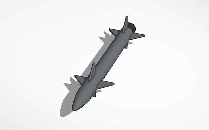 3D design R-978 Dragon AA Missile - Tinkercad